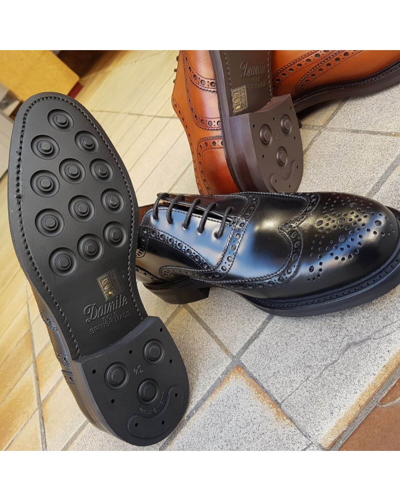 Richelieu Berwick 3818 noir – cousu Goodyear semelle gomme