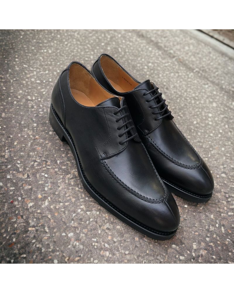 Derbie Berwick 3566 - Élégance intemporelle en cuir noir