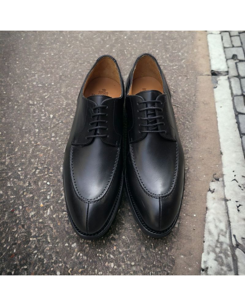 Derbie Berwick 3566 - Élégance intemporelle en cuir noir