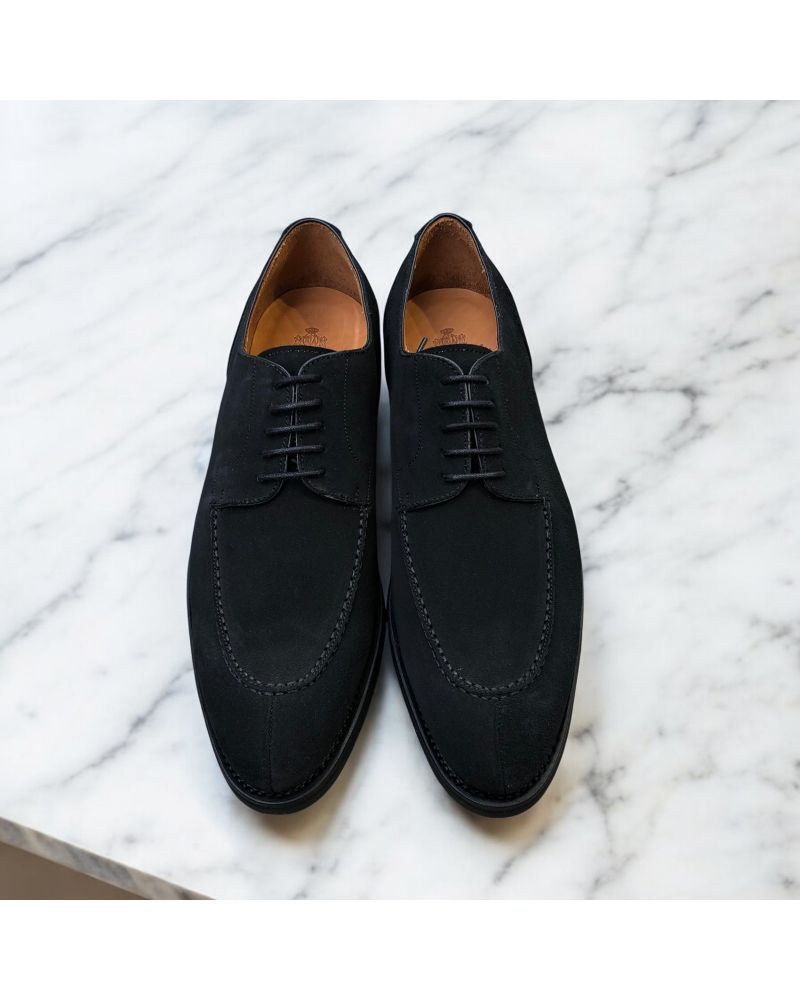 Derbie Berwick 3566 daim noir cousu Goodyear
